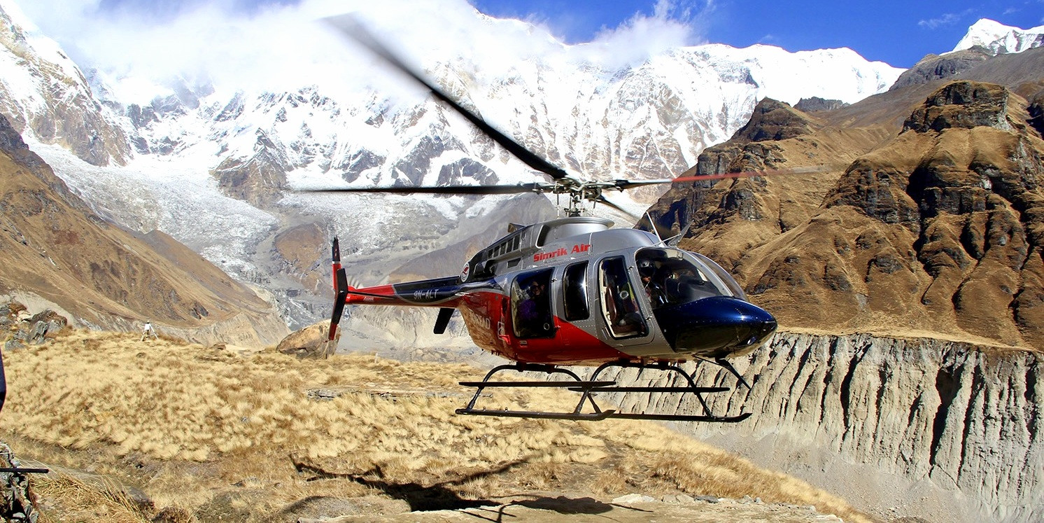 Top 5 Helicopter Tours in Nepal